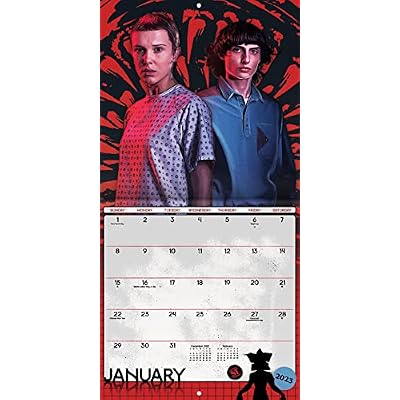 Buy 2023 Netflix Stranger Things: Season 4 Wall Calendar Calendar ...