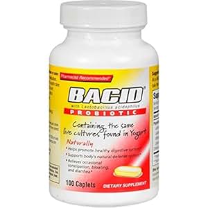 Amazon.com : Bacid Probiotic with Bacillus Coagulans for Digestive ...