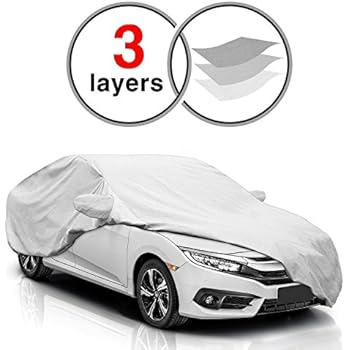 Amazon.com: Car Cover for Honda Civic 06-14 Outdoor Waterproof Sun UV ...