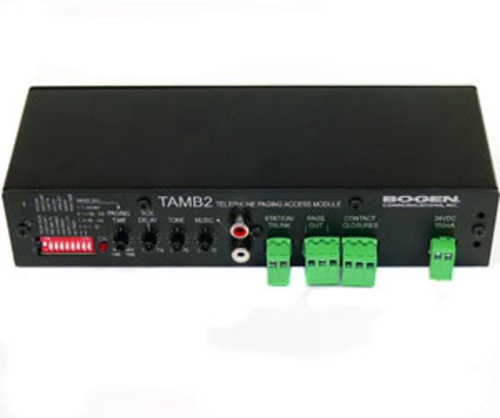 Bogen TAMB2 Telephone Paging Access Module: Amazon.ca: Electronics