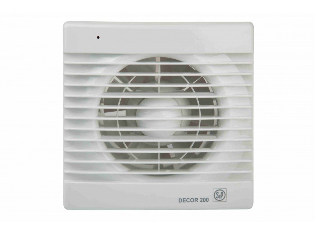 S & P decor-200 - Estrattore Bano/Cosmetici decor-200 C 2500RPM 20 W ...