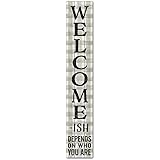 Amazon.com : My Word! Welcome Cross Welcome Sign and porch leaner for ...