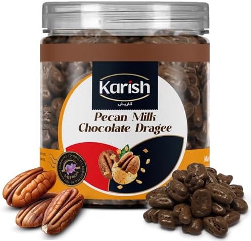 سعر Karish Pecan Dragee Milk Chocolate - Crunchy Sweet Nut Snack ...
