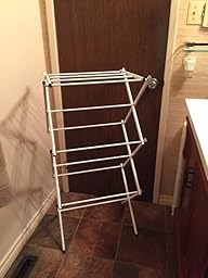 Polder Compact Accordion Clothes Drying Rack, White: Amazon.ca: Home ...
