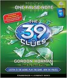 One False Note (The 39 Clues, Book 2) - Audio: Gordon Korman ...