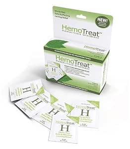 HemoTreat Pomada para las Hemorroides, Tratamiento Rápido Travel 5 x ...