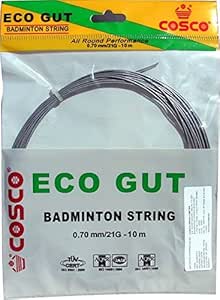 Buy Cosco Eco Gut Badminton String (White) Online at Low Prices in ...