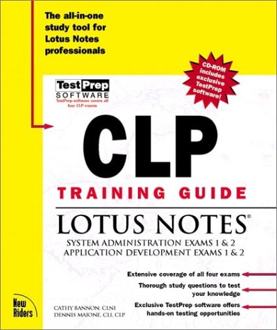Clp Training Guide: Lotus Notes: 9780789715050: Computer Science Books ...