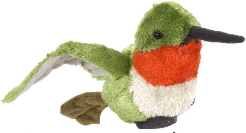Wild Republic Hummingbird Plush, Stuffed Animal, Plush Toy, Gifts for ...