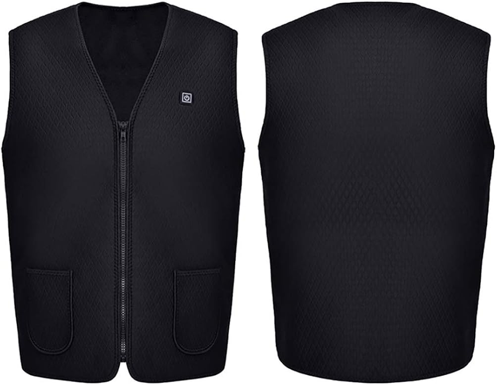 Chaleco Térmico Eléctrico Calefactor Lavable Hombres USB cálido ...