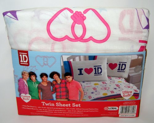 One Direction Twin Comforter And Sheet Set on Galleon Philippines
