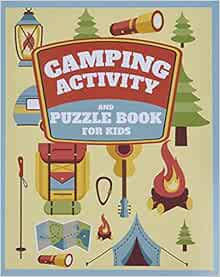 Camping Activity and Puzzle Book For Kids: Fun Camp Themed Word ...