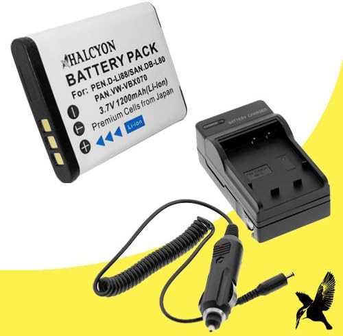 Amazon.com : Halcyon 1200 mAH Lithium Ion Replacement Battery and ...