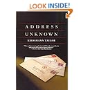 Address Unknown: Kressmann Taylor: 9780285636293: Amazon.com: Books