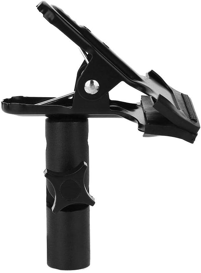 Universal Tripod Clamp Mount Adapter,Portable Metal 3/8” & 1/4” 360º ...