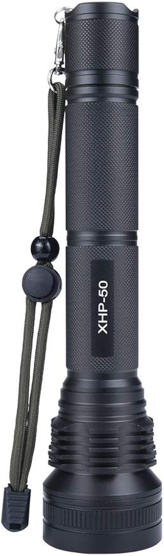 Lastest Tactical Military LED Flashlight Torch 5-Mode For 18650/26650 ...