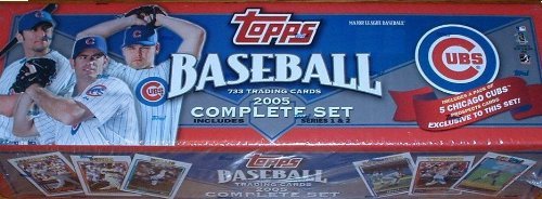 2005 Topps Baseball Factory Sealed Complete Set Limited Chicago Cubs ...