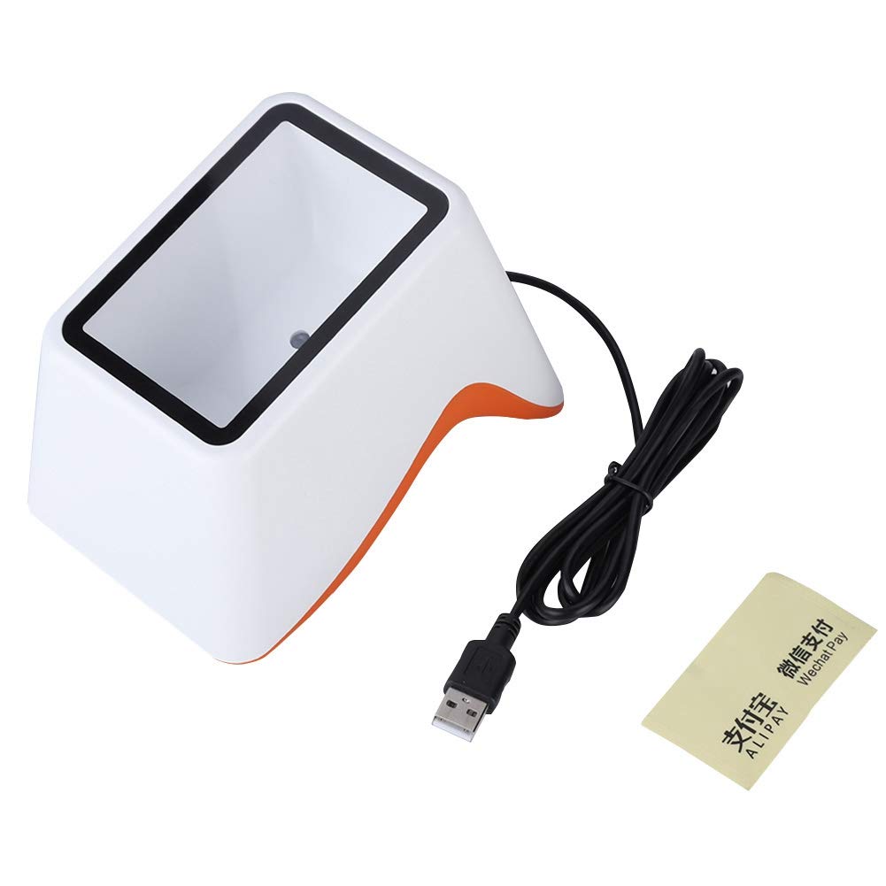 Buy Tosuny Barcode Scanner, Desktop 1D 2D QR Code Barcode Reader ...
