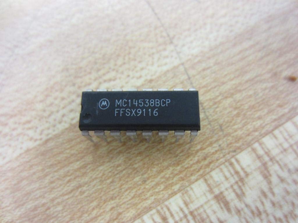 Motorola MC14538BCP Ic Chip: Communication Integrated Circuits: Amazon ...