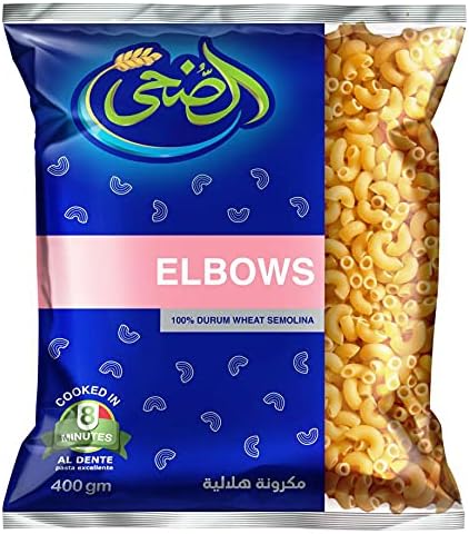 سعر Al Doha Elbow Pasta, 400 GM فى مصر | بواسطة امازون مصر | سوبر ماركت ...