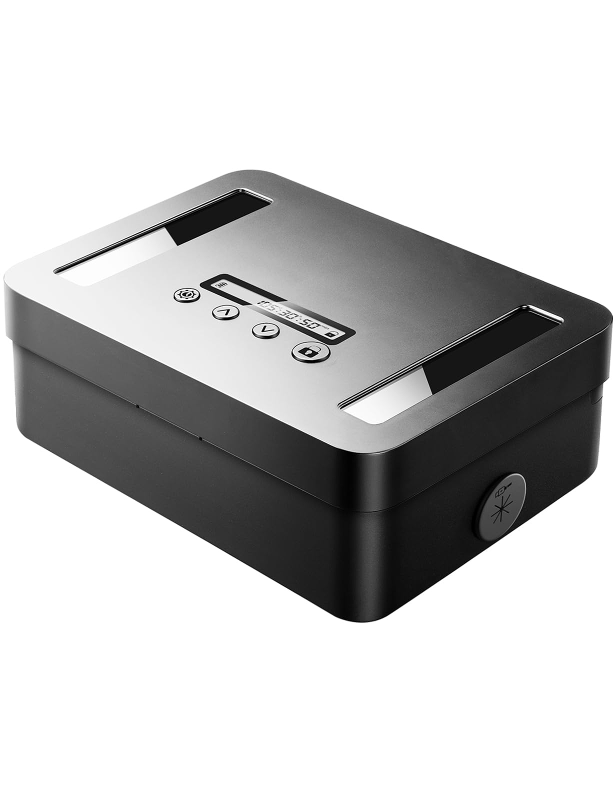 Vaydeer Metal Time Lock Box, Phone Lock Box with Timer, Timed Locking ...