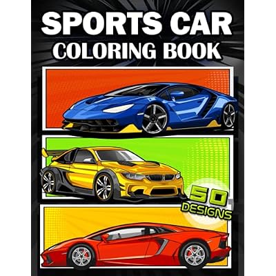 Fast & Fun Supercar Coloring Book for Kids, Teens, Philippines | Ubuy