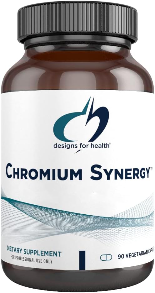 Designs for Health Chromium Synergy - Non-GMO Chromium Nicotinate ...