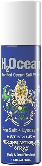 H2Ocean Piercing Aftercare Spray, 1.5 Fluid Ounce: Amazon.co.uk: Jewellery