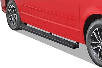 Amazon.com: APS iBoard Running Boards 5 inches Matte Black Custom Fit ...