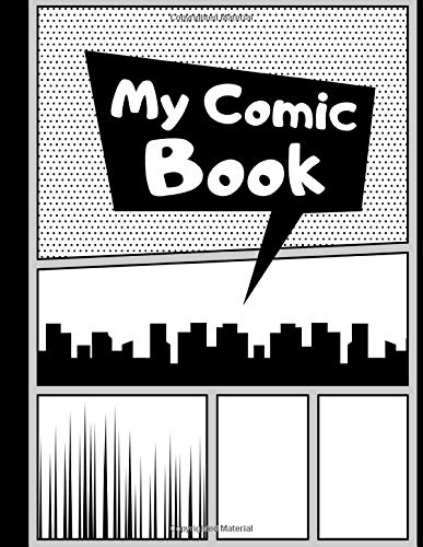 Blank Comic Book: Create Your Own Comics | Blank Comic Templates | 105 ...