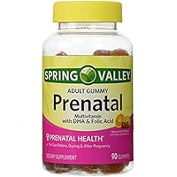 Amazon.com: SPRING VALLEY PRENATAL, 3 PK, 90 Gummies Each : Health ...