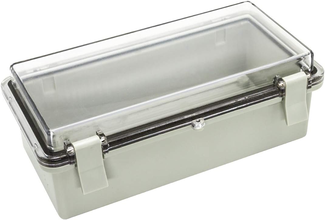 LMioEtool ABS Plastic Dustproof Waterproof IP65 Junction Box Hinged ...