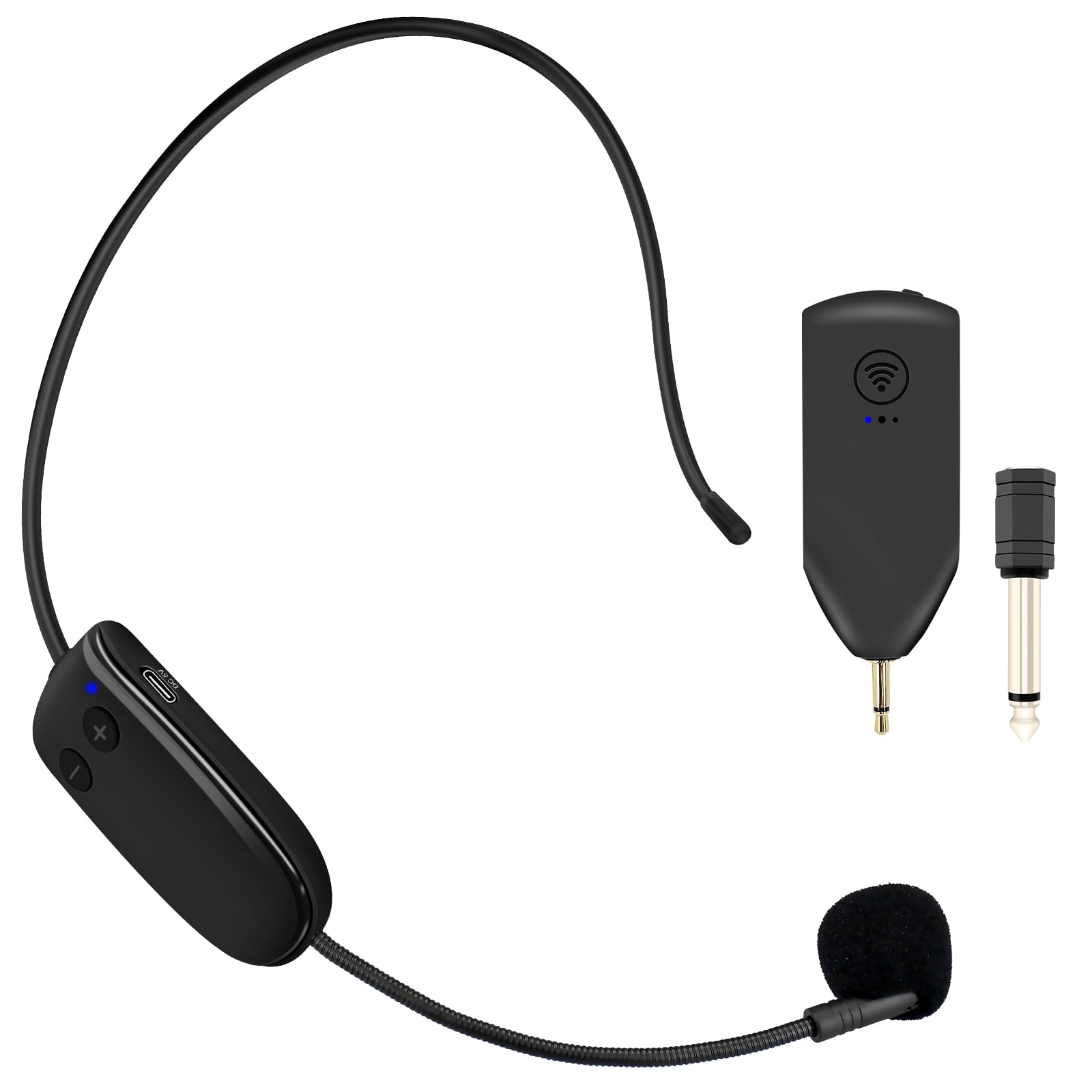 Mua ZOWEETEK Wireless Microphone Headset,UHF Headset Mic System,165ft ...