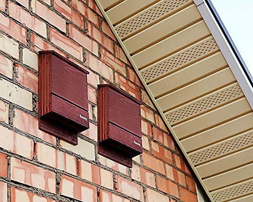Kenley Bat House - Large Bat Box for Outside with Double Chamber ...