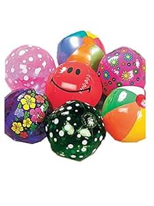 Amazon.com: Mega Beach Ball Assortment (50 pieces) - Bulk: Toys & Games