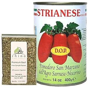 Amazon.com : Strianese, San Marzano Whole Peeled Tomatoes in Tomato ...