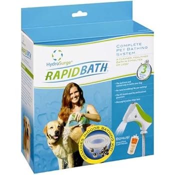 Pet Shower And Bath Supplies : Amazon.com: RapidBath Deluxe Dog Bathing ...