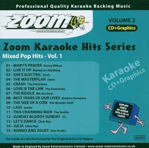 Zoom Karaoke - Zoom Karaoke CD+G - Karaoke Hits 2: Mixed Pop Hits 1 ...