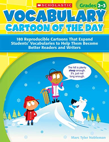 Amazon.com: Vocabulary Cartoon of the Day for Grades 2-3: 180 ...