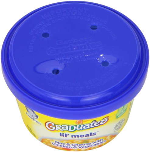 Gerber Graduates, Mac & Cheese with Chicken & Vegetables, 6-Ounce ...