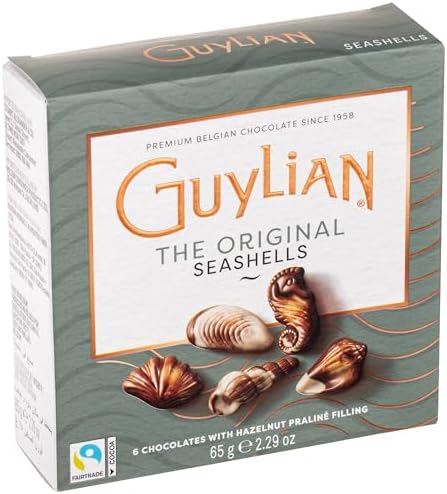 Guylian The Original Seashells Belgian Chocolates with Hazelnut Praline ...