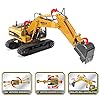 Supdex RC Excavator, 1:14 Scale Remote Control Construction Toys Truck ...