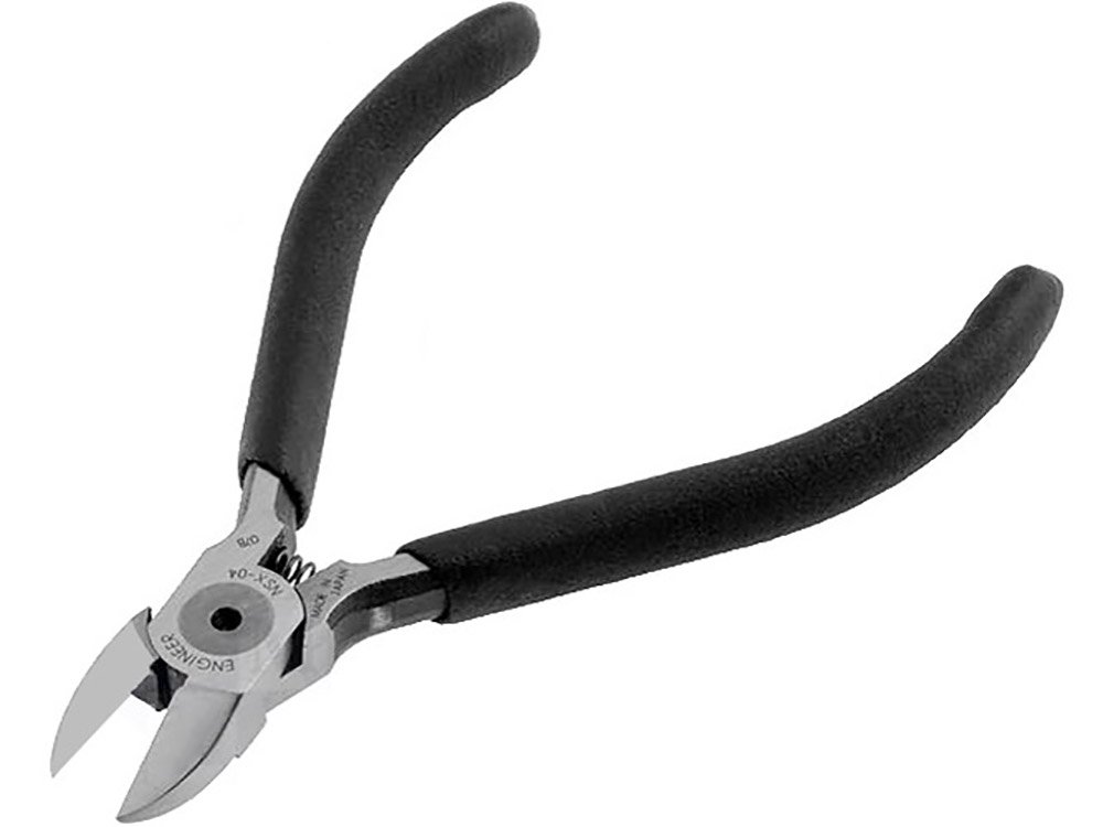 precision compact side cutters (pcb side snips) with hardened carbon ...