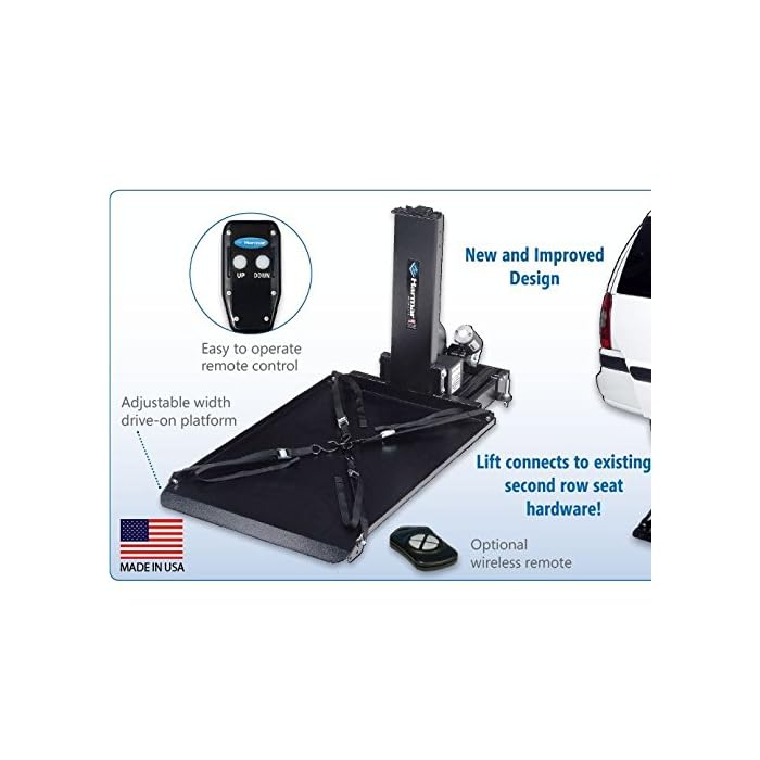 Buy Harmar Mobility Upgraded AL690 Scooter & Wheelchair Hybrid Platform ...