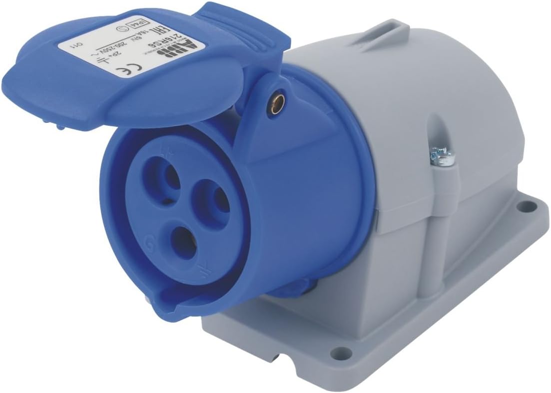 ABB Surface Socket 16A 2P+E 250V 6H IP44: Amazon.co.uk: DIY & Tools