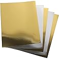 Amazon.com: Hygloss Metallic Foil Board Stock Sheets, Arts & Crafts ...