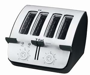 Amazon.com: T-fal TT7461 Avante Deluxe 4-Slice Toaster with Bagel ...