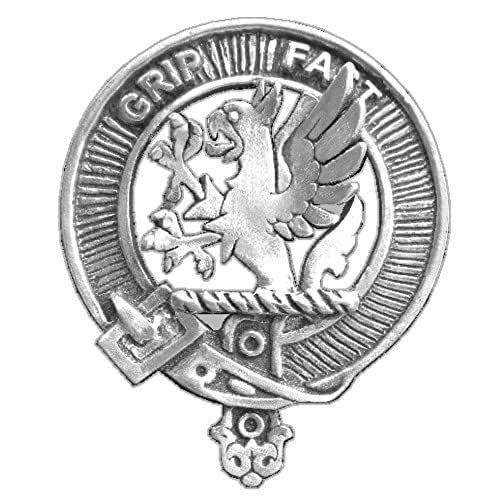 Amazon.com: Leslie Clan Crest Scottish Cap Badge : Handmade Products