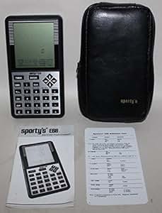 Amazon.com: Sporty's E6B Electronic Flight Computer Calculator: GPS ...