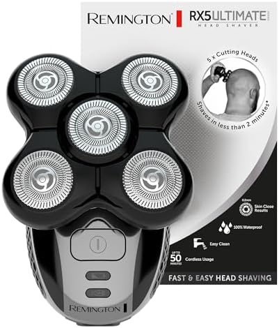 سعر Remington RX5 Ultimate Series Head Shaver, Hair Clipper, Cordless ...